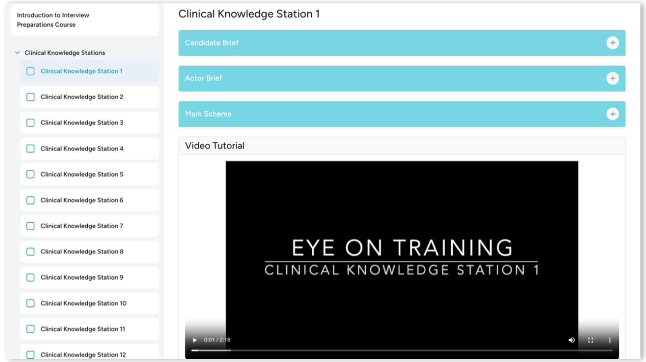 Eye On Training